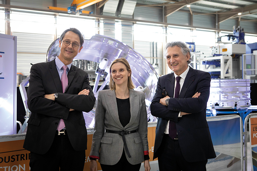 Figeac Aéro inaugure une usine du futur dédiée à la production de ...